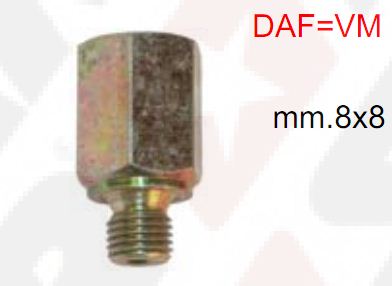 Štuceris 8x8mm DAF;VM /VID8/ISOR8 - Autura